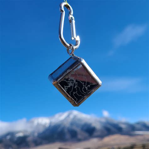 Geometric Stained Glass Cube Etsy