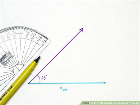 4 Ways To Construct An Isosceles Triangle Wikihow