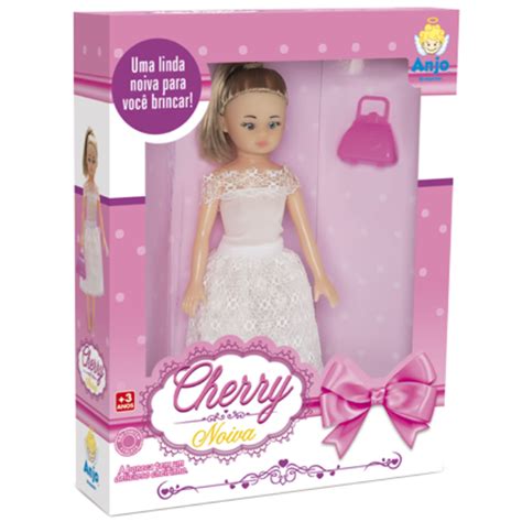Boneca Cherry Noiva Anjo Supertem