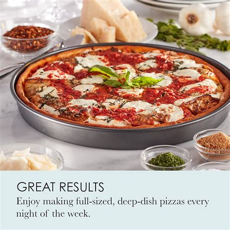 Buy Chicago Metallic Deep Dish Pizza Pan 14 Inch Diameter Online At