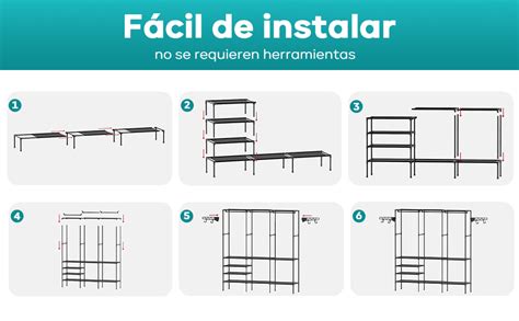Organizador De Metal Para Ropa Perchero De Pie Organización Closet
