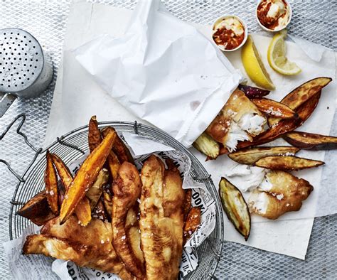 Cider Battered Whiting With Kimchi Mayo Womens Weekly Food