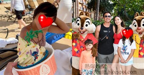 熱爆娛樂 Jessica C安志杰飛美國親子遊 8歲餅印女顏值極高天生明星相 安志杰