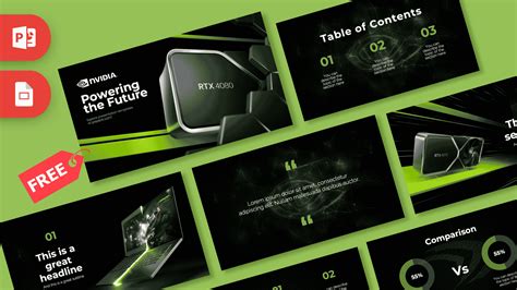 Nvidia Powerpoint Template Prezentr 2025