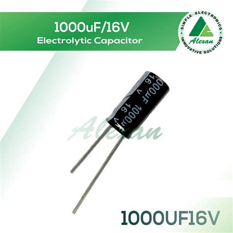 1000uf 16v Electrolytic Capacitors Alexan