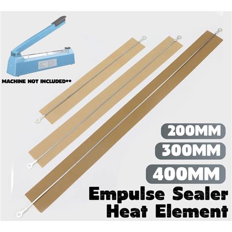 1set Element Cloth200mm300mm Impulse Sealer Heat Wire Sealer