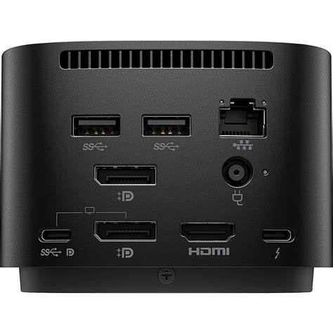 Customer Reviews Hp Thunderbolt 4 Docking Station 4j0a2aa Aba Best Buy