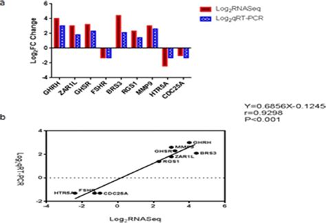 The Graphs Show A Comparison Of The Mrna Expression Levels B Linear Download Scientific