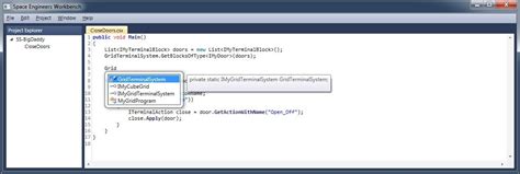 Se Workbench A Standalone Ide For Space Engineers Scripts