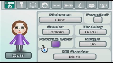 Elisa Wii Sports Mii 957 Youtube