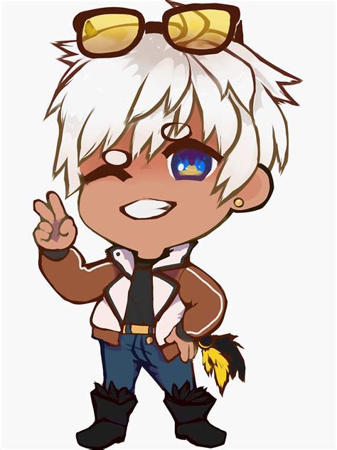 Mammon Obey Me One Master To Rule Them All Chibi Sticker For Sale