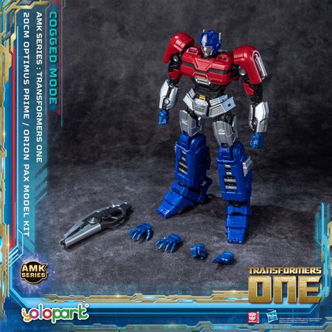 Yolopark Transformers One Optimus Prime Amk Model Kit Cogged Version