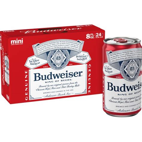 Budweiser 24 Pk Can Middletown Fine Wine And Spirits