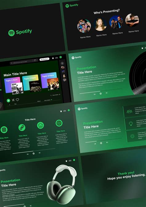 Spotify Theme Template