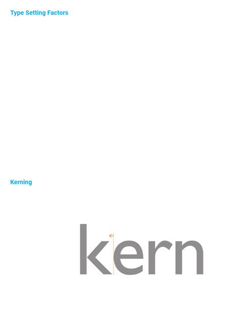 Gg Type Setting Factors Pdf Typography Letter Case