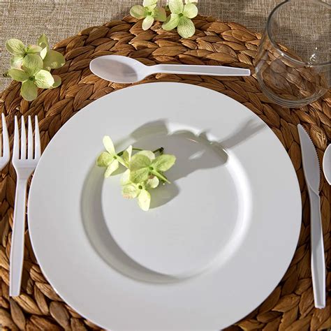 Biodegradable Flatware 100 Compostable Disposable Pla Cutlery Set