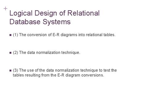 Database Normalization Housekeeping N Assignment 1 Marked N