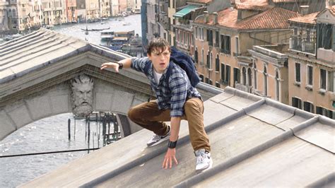 Spider Man Far From Home Peter Parker Tom Holland 4k 6 Wallpaper