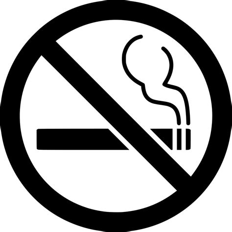 Svg Prohibido No Fumar Cigarrillo Imagen E Icono Gratis De Svg