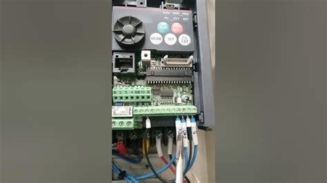 Basic Wiring Inverter Mitsubishi E700 Youtube