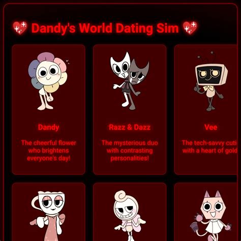 👻 Evil Dandys World Dating Sim 👻