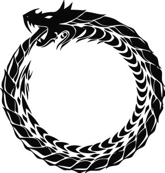 Download Dark Dragon Circle Art