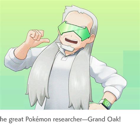 Pokemon Meme Professor Oak