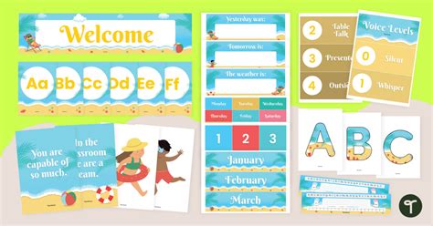 Beach Themed Classroom