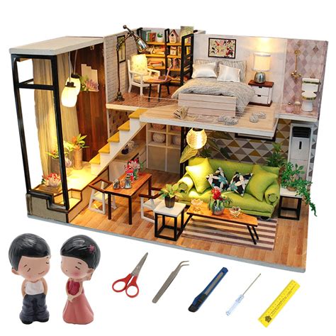 Haciendo Miniaturas Para Casas De Muñecas Amazones Cuteefun Casa En