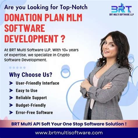 Donation Plan Mlm Software Solution Free Demo Available At ₹ 59999 Pack In Greater Noida