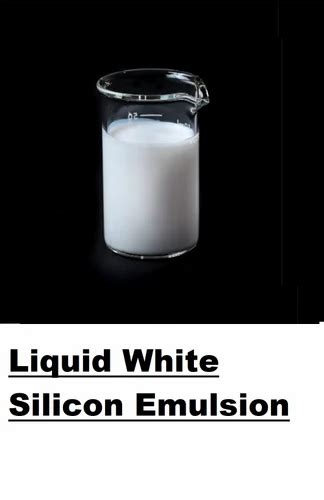 Liquid White Silicon Emulsion At ₹ 165litre Silicone Emulsion For