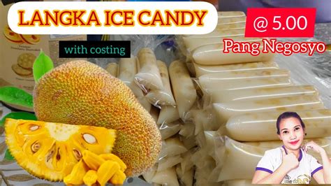 How To Make No Cook Creamy Ice Candy With Langka Flavor Business