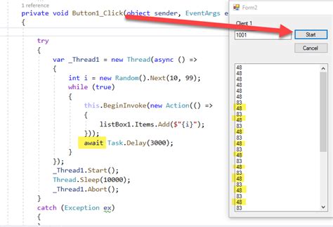 Multithreading Threadabort Is Not Working When Await Is Used In A