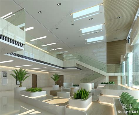现代公共空间3d模型下载【id1124418268】知末3d模型网