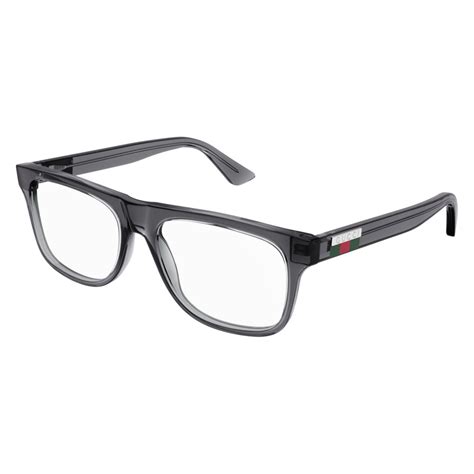 Gucci Grey Mens Rectangle Eyeglasses Gg1117o Itshot M00367