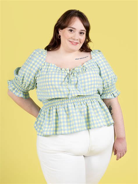 Mabel Shirred Dress And Blouse Sewing Pattern Tilly And The Buttons