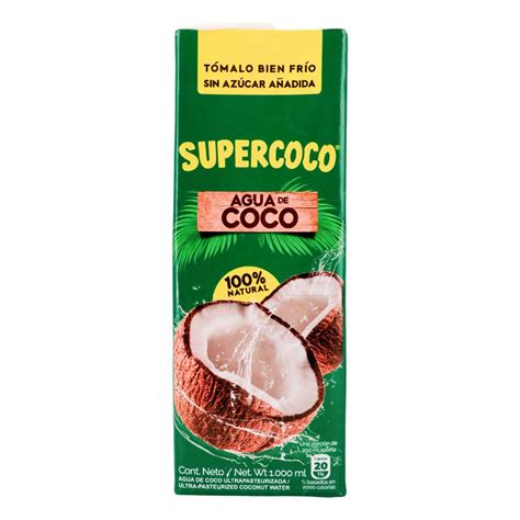 Supercoco Agua De Coco 1l Tienda Shalom