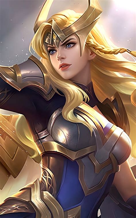 Freya Mlbb Chinese Version Mobile Legend Wallpaper Mobile Legends Freya
