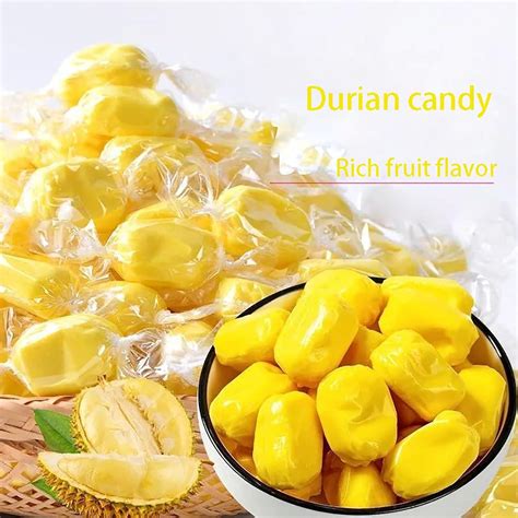 Durian Candy Durian Fudge Durian Fudge New Year Snack Milk Flavored