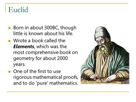 Euclid Mathematician Facts