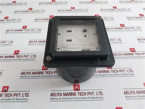 Omron K2wr R R2 Reverse Power Relay Aeliya Marine