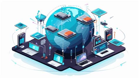 Local Area Network With Devices Like Phones And Games Premium Ai