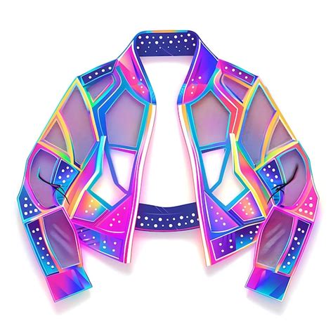 Bolero For Women With Laser Cut Patterns And Fiber Optic Fashion Design