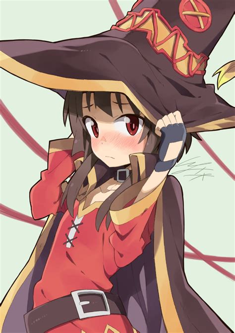 Blushing Megumin [konosuba] R Awwnime