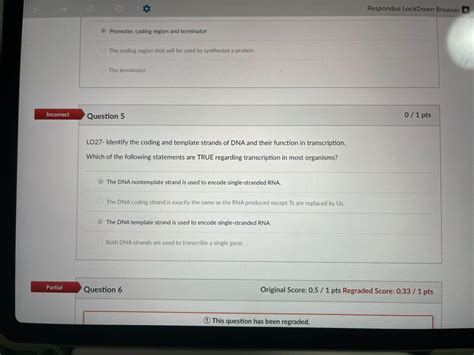 Solved Promoter Coding Region And Terminator The Coding