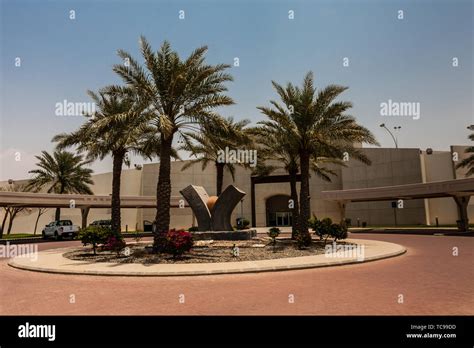 A Facade Of The Stadium In The King Abdullah University Of Science And