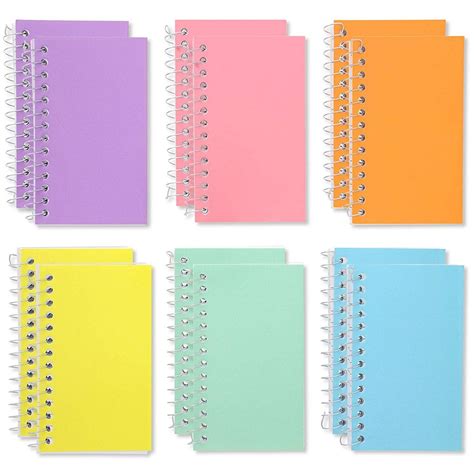 12 Pack Small Spiral Notebook 3x5 80 Sheets Per Philippines Ubuy