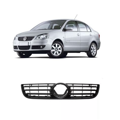 Grade Frontal Parachoque Dianteiro Vw Polo 2007 A 2012 Chamorro