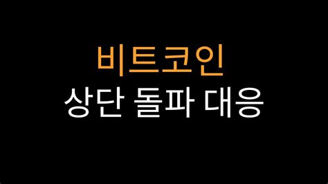 비트코인 상단 돌파 대응250704 비트코인전망 비트코인조정 알트코인 차트분석 비트코인선물 Youtube