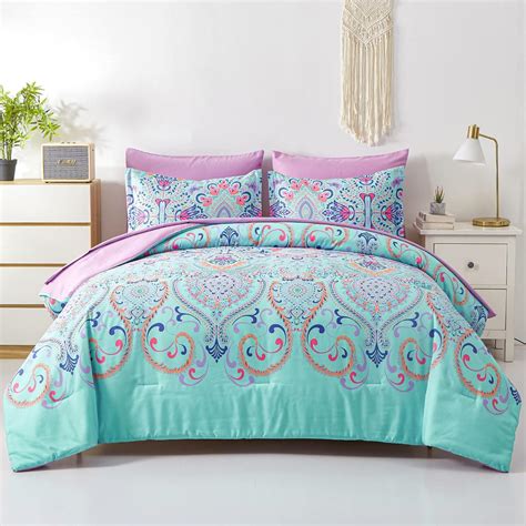 Dhsfkbe King Size Comforter Set 7 Piece Bed In A Bag Boho